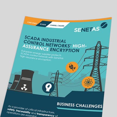 SCADA Encryption Infographic - Senetas