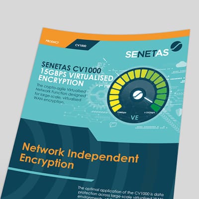 CV1000 Virtual Encryptor Infographic - Senetas