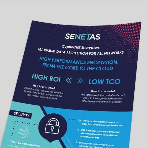 High-Assurance Network Data Encryption: TCO & ROI - Senetas